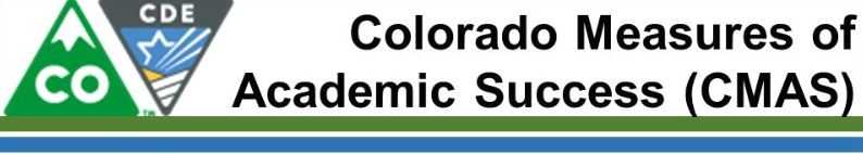 Arickaree School District R-2 - Colorado Measures of Academic Success